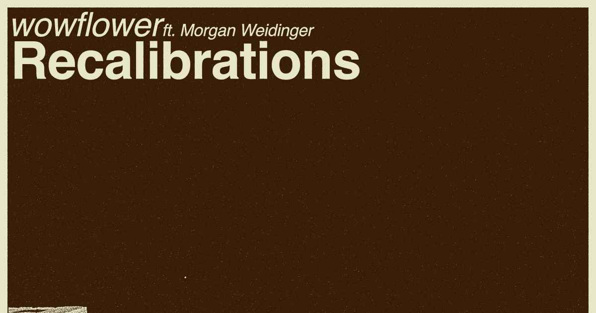 Recalibrations, an album by Morgan Weidinger | Musicbed