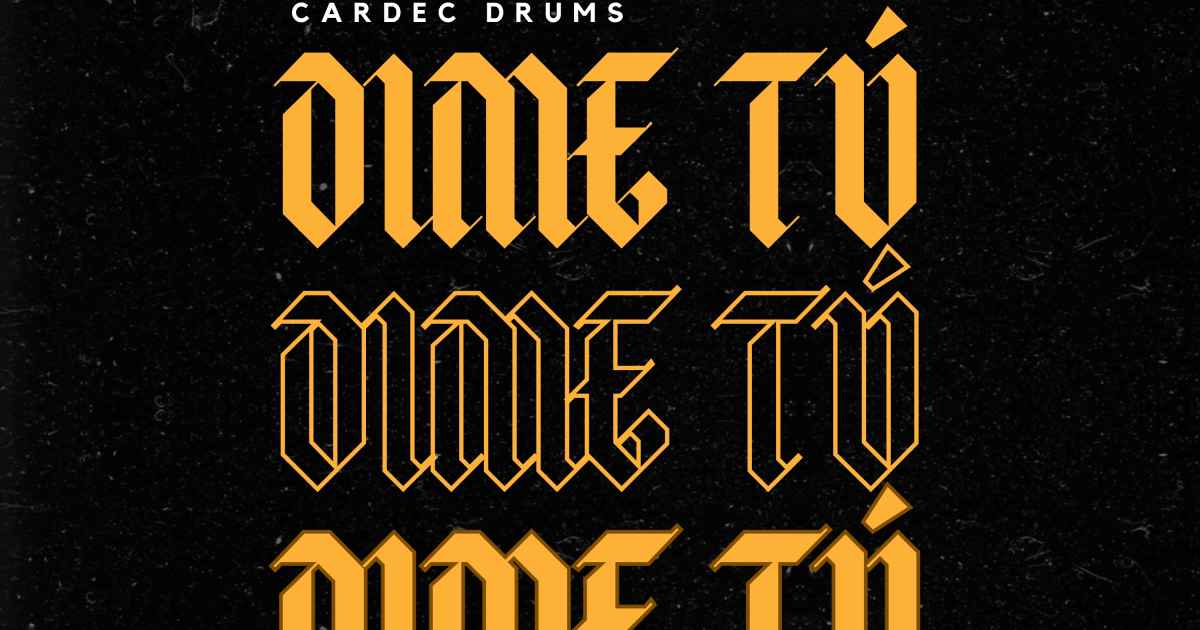 DIME TÚ ft. Ellis Henry, an album by Cardec Drums | Musicbed